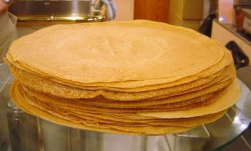 "Crèpes" variades, salades | Recepta de cuina de Teresa Vives Mariné ...
